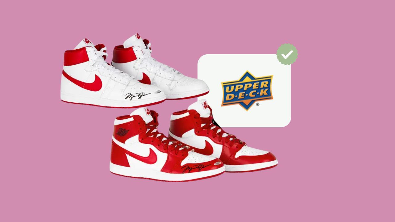 "New Beginnings Pack Shoes", Autographed by Michael Jordan